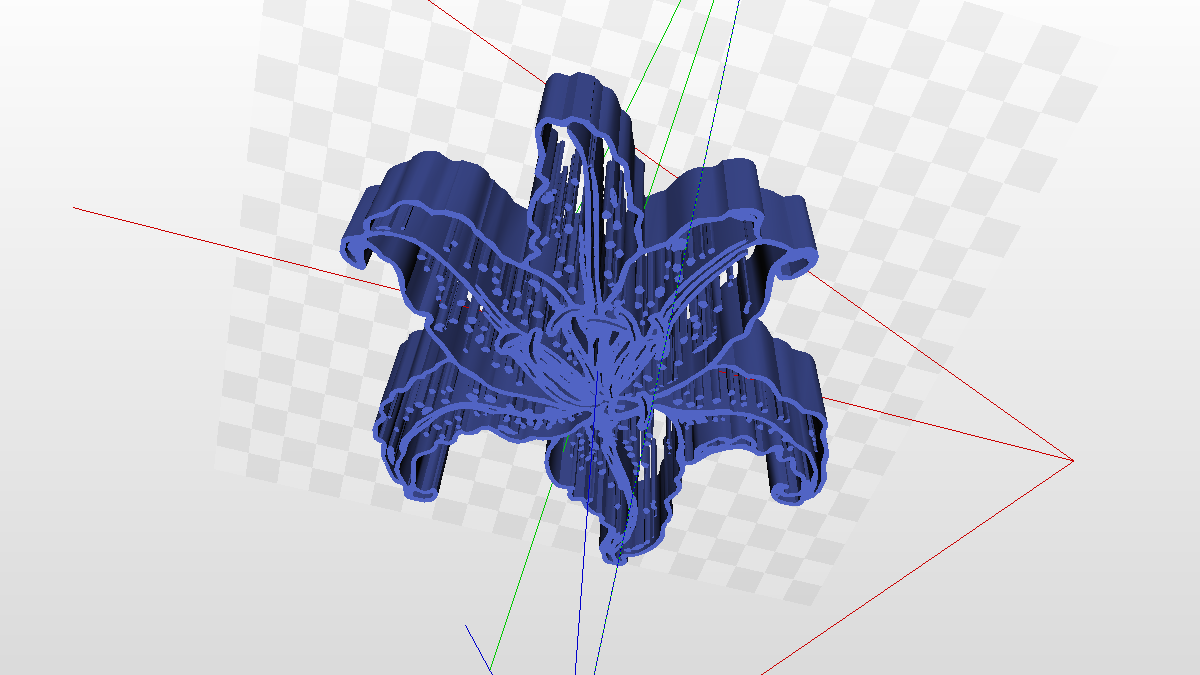 STL file Spotted Lily Flower Only・Template to download and 3D print・Cults