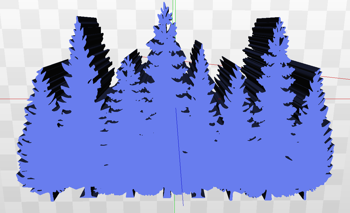 STL file Tree Line・3D printing template to download・Cults