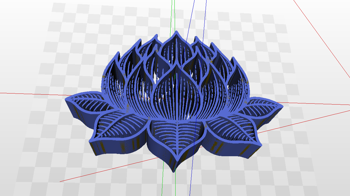 STL file Beautiful Lotus Art・3D printer model to download・Cults