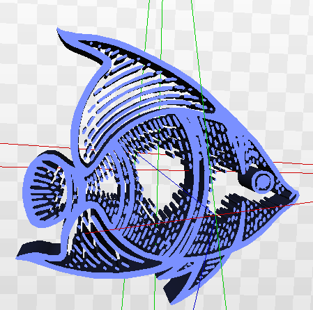 Файл STL Angel Fish・3D модель для печати скачать・Cults