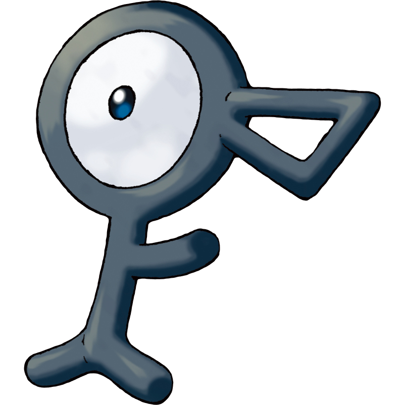 Free 3D file pokemon unown・3D print model to download・Cults
