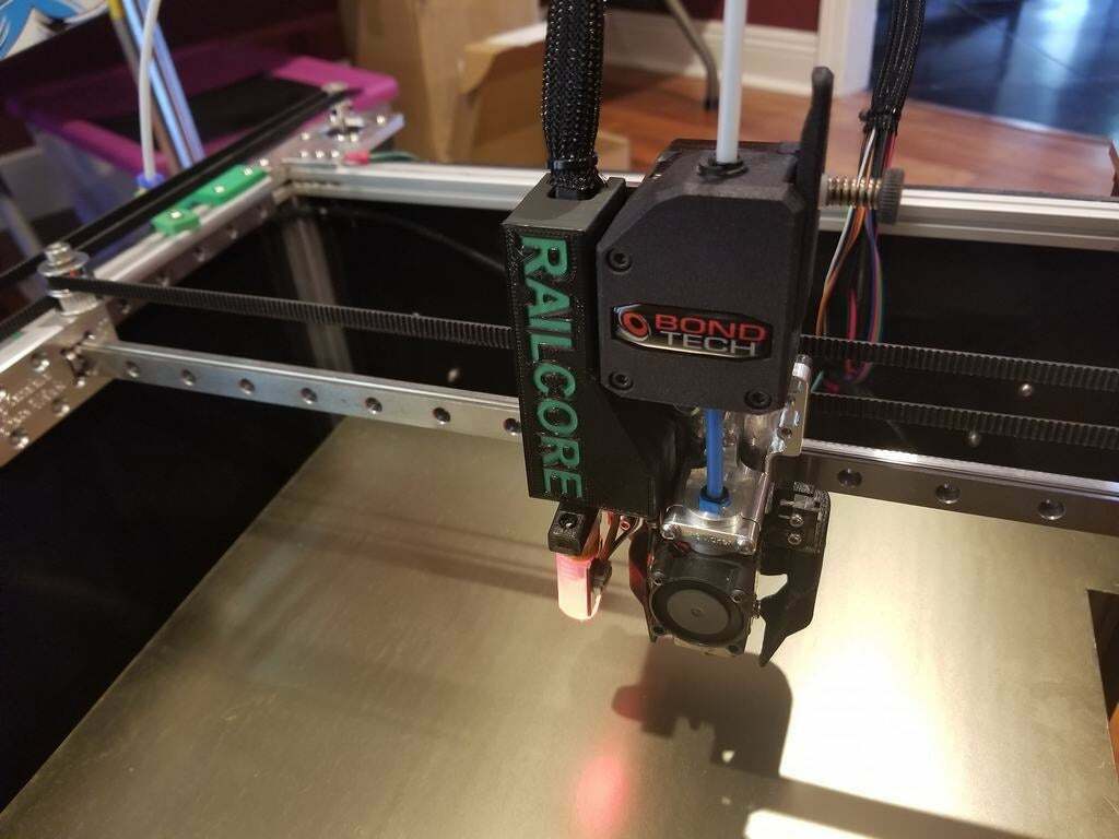 Free STL file RailCore Y Carriage Wire Cover・3D printing design to download・Cults