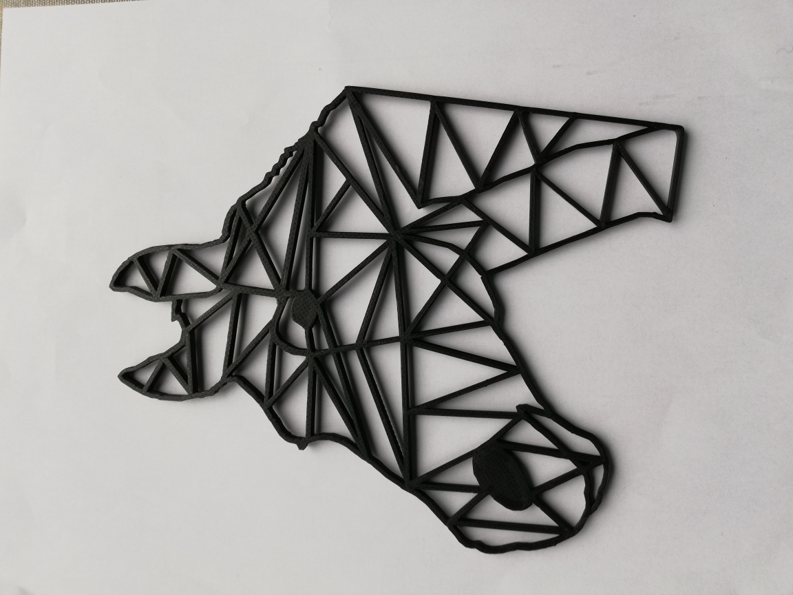 Free STL file Tete cheval low poly / horse head low poly・3D printable ...