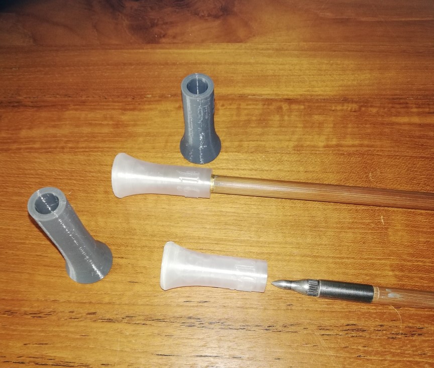 Free 3D file Blunt for wooden arrow 5/16" - blunt for wooden arrow 5/16 ...