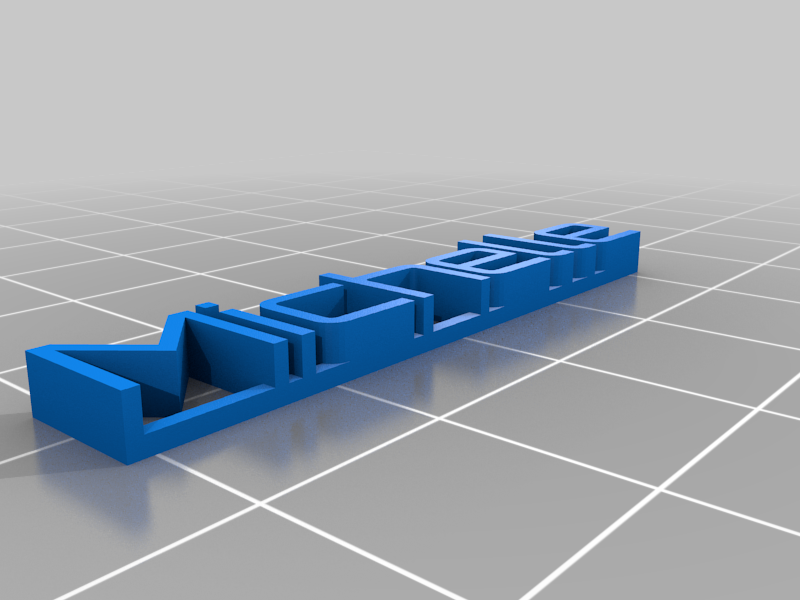 Free STL file Michelle 8mm・3D printing idea to download・Cults
