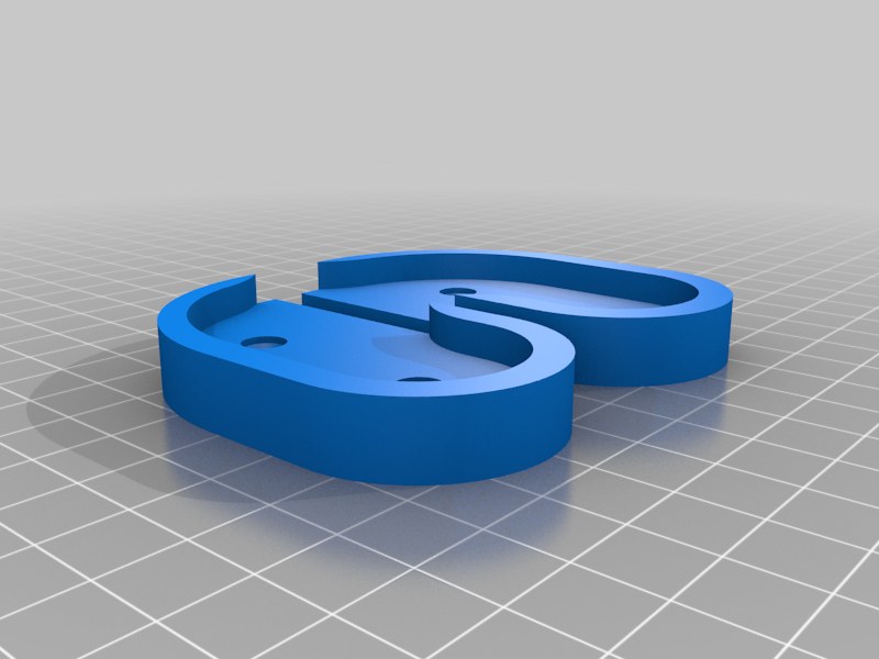 Free STL file Wall Bracket Bars 28mm・Object to download and to 3D print ...