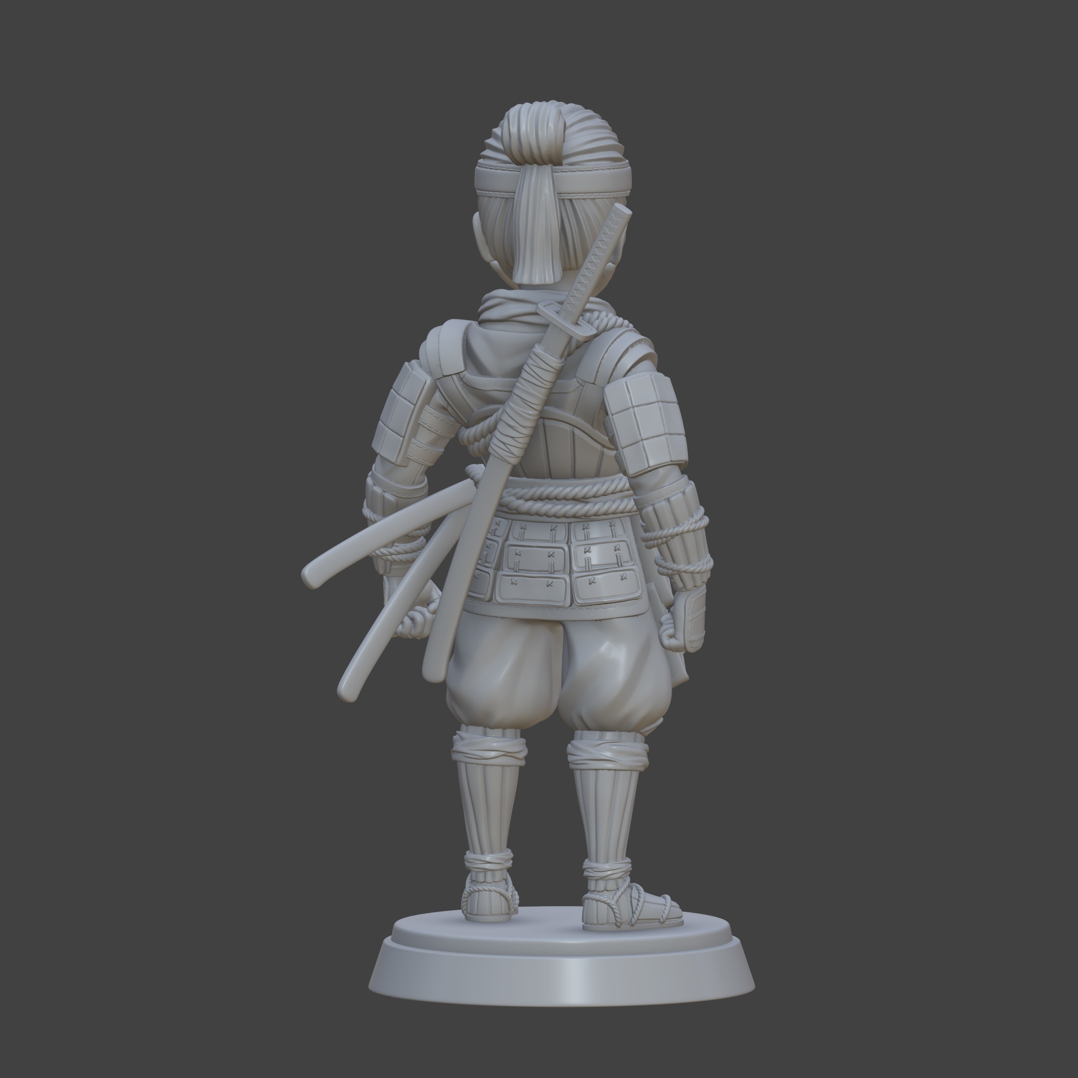 Free STL file Miniature Samurai・3D print design to download・Cults