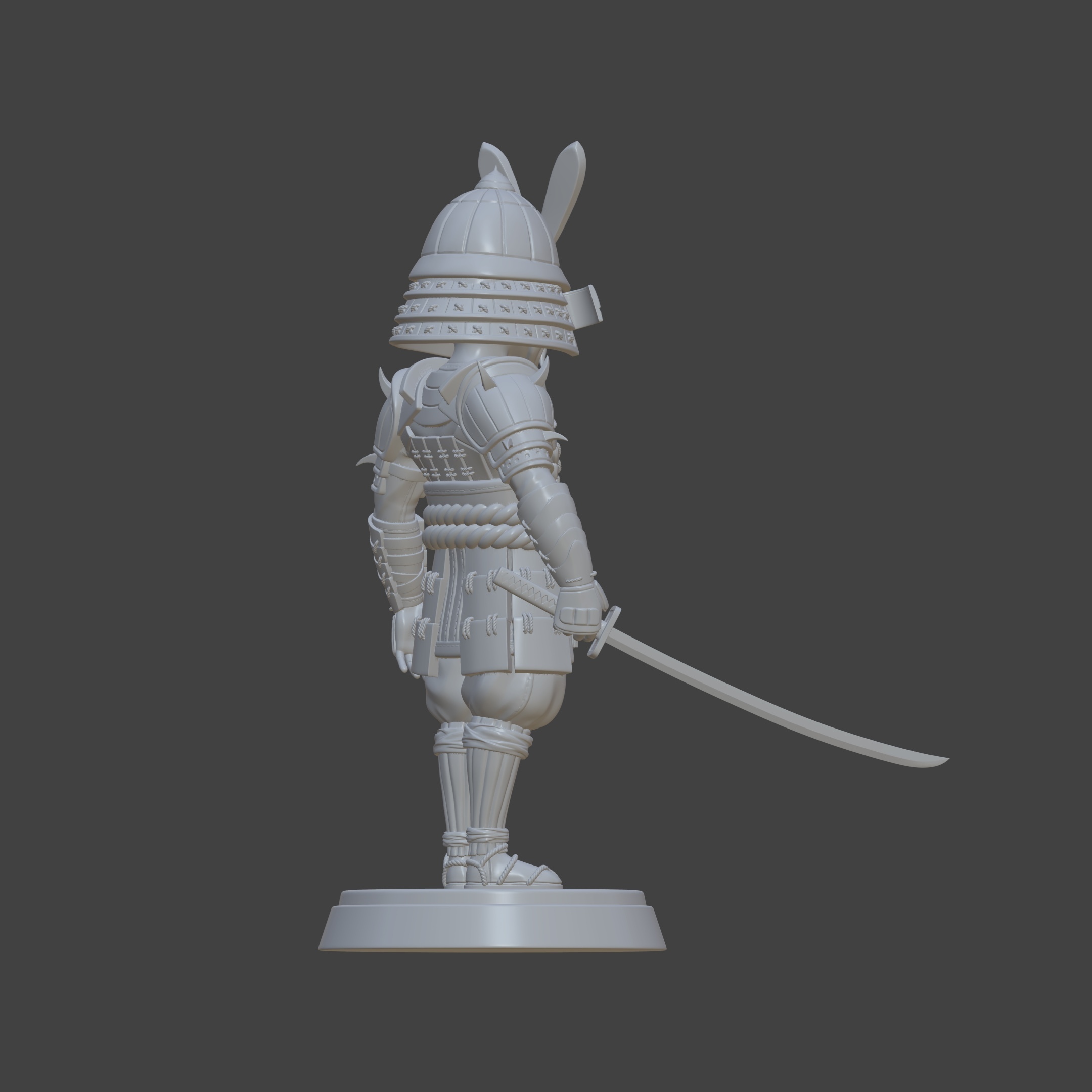 Free STL file Miniature Samurai・3D print design to download・Cults