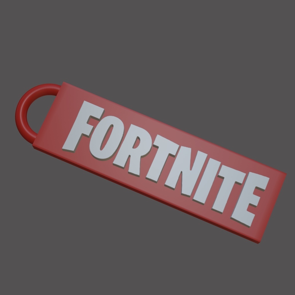 Free STL file Fortnite Keychain・3D print object to download・Cults
