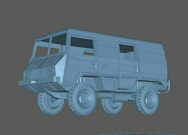 Файл 3D Pinzgauer 1 72・Модель для печати в 3D скачать・Cults