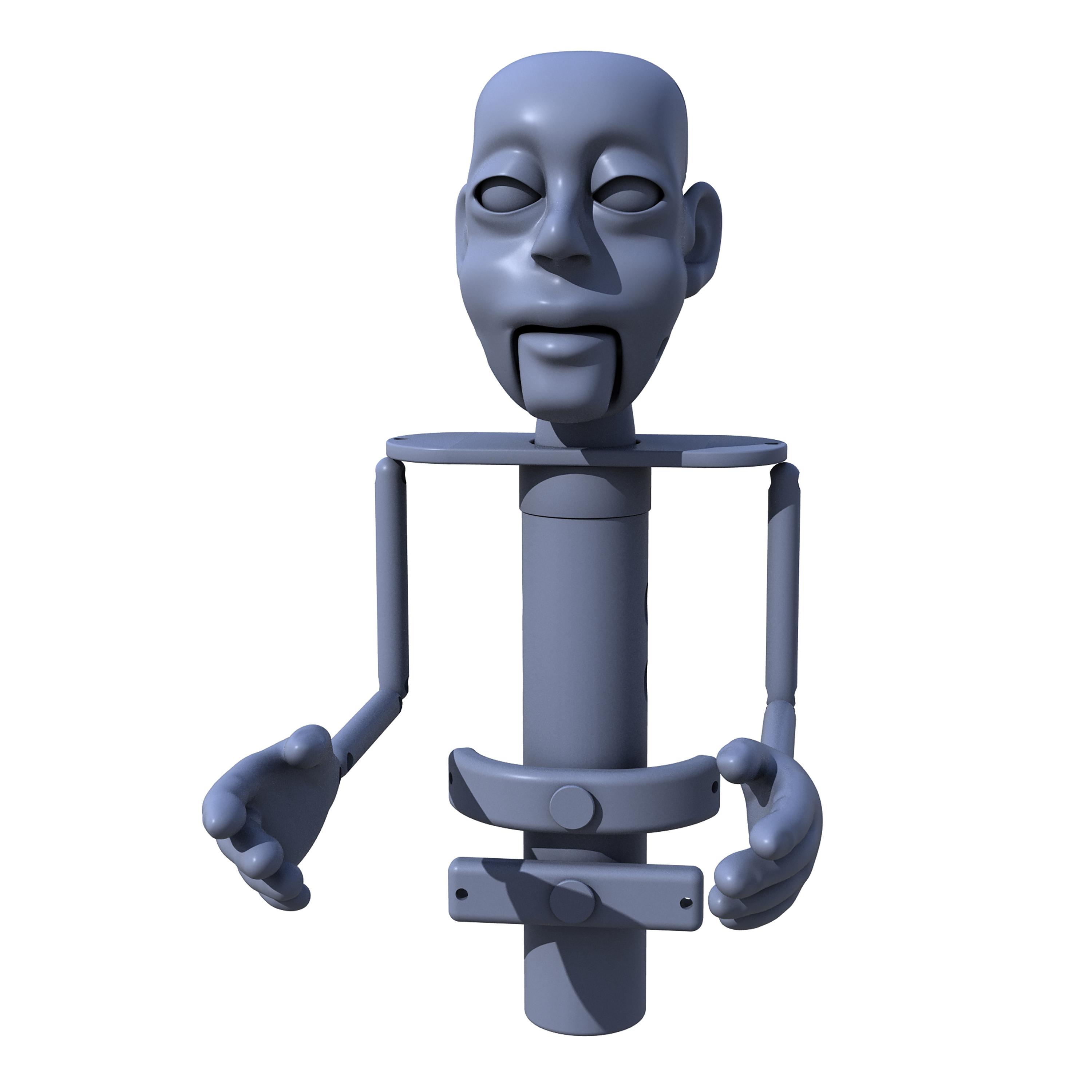 STL file Rod Puppet 001 Rod Puppet 001 🎨・Model to download and 3D print ...