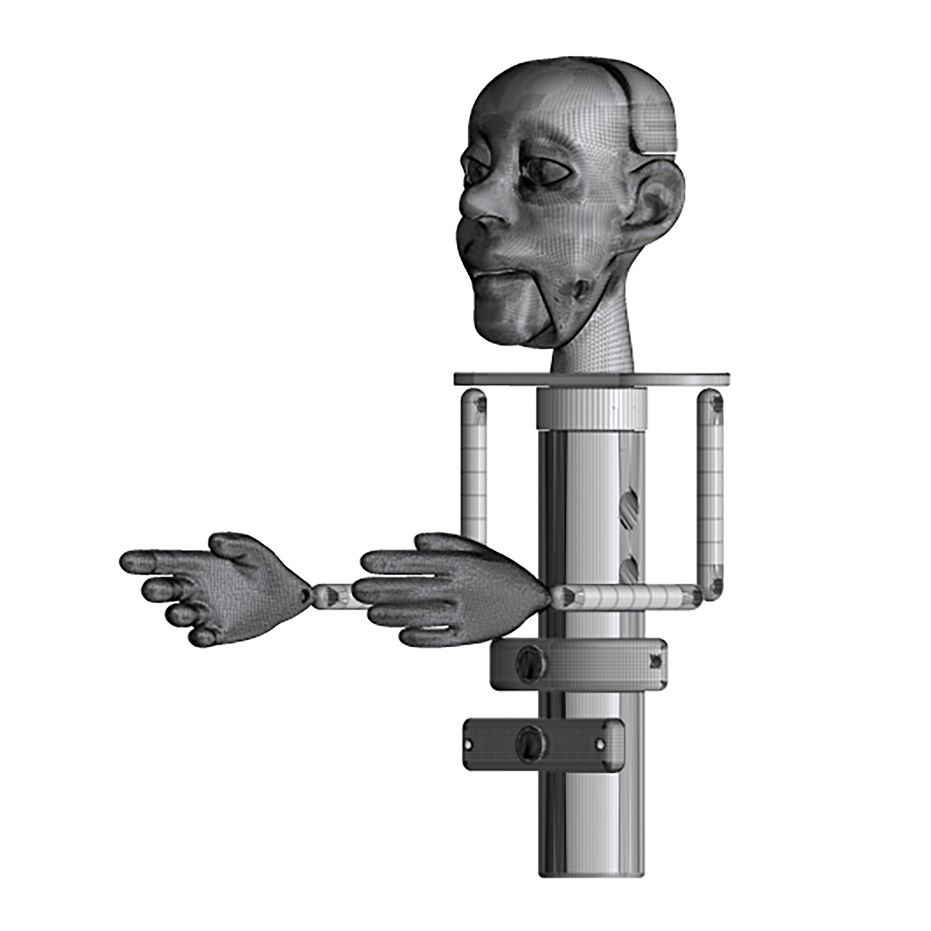 STL file Rod Puppet 001 Rod Puppet 001 🎨・Model to download and 3D print ...