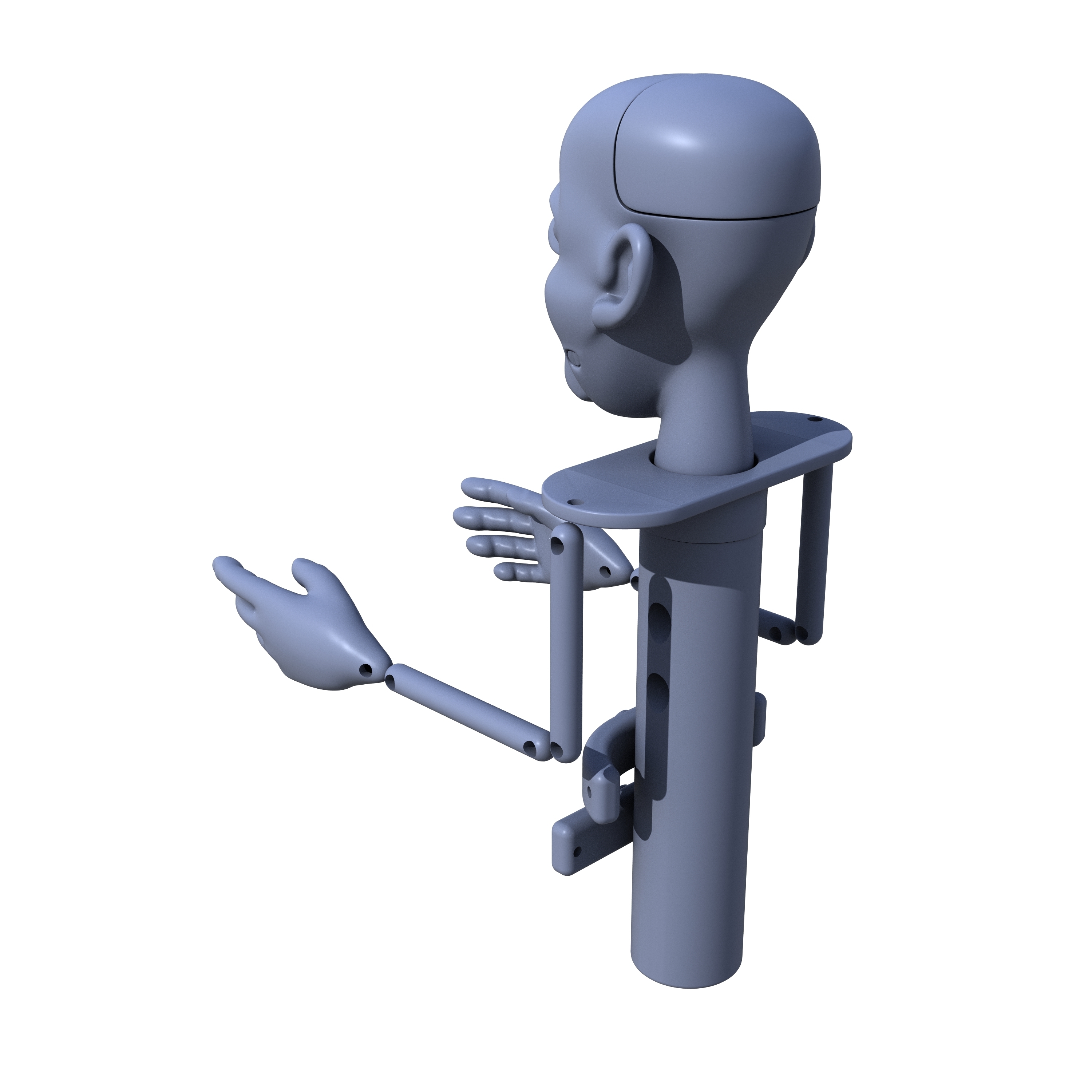 STL file Rod Puppet 001 Rod Puppet 001 🎨・Model to download and 3D print ...
