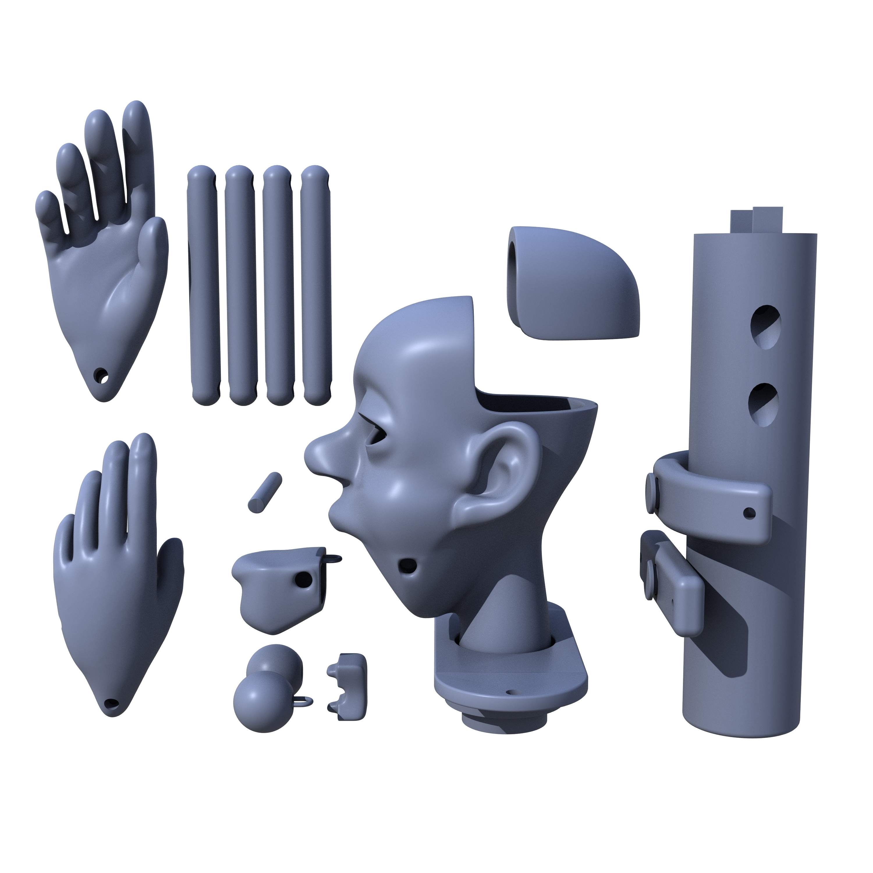STL file Rod Puppet 001 Rod Puppet 001 🎨・Model to download and 3D print ...