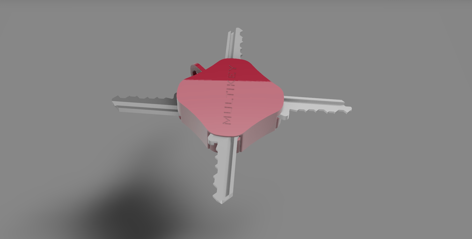 Free STL file MULTIPLE KEY RING・Design to download and 3D print・Cults