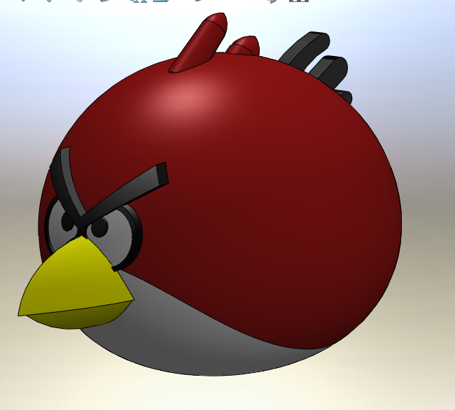 Free STL file ANGRY BIRDS・3D printing idea to download・Cults