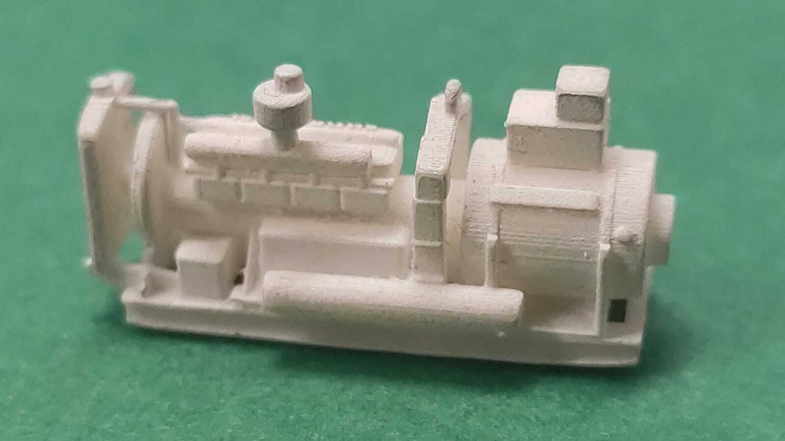 STL file HO Diesel Generator Set・3D print model to download・Cults