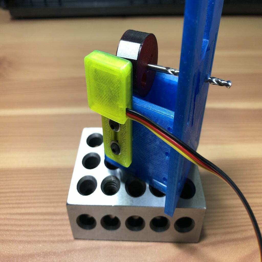 Free OBJ file TCRT5000 Sensor Mount for ERC TimSav DIY CNC Needle ...