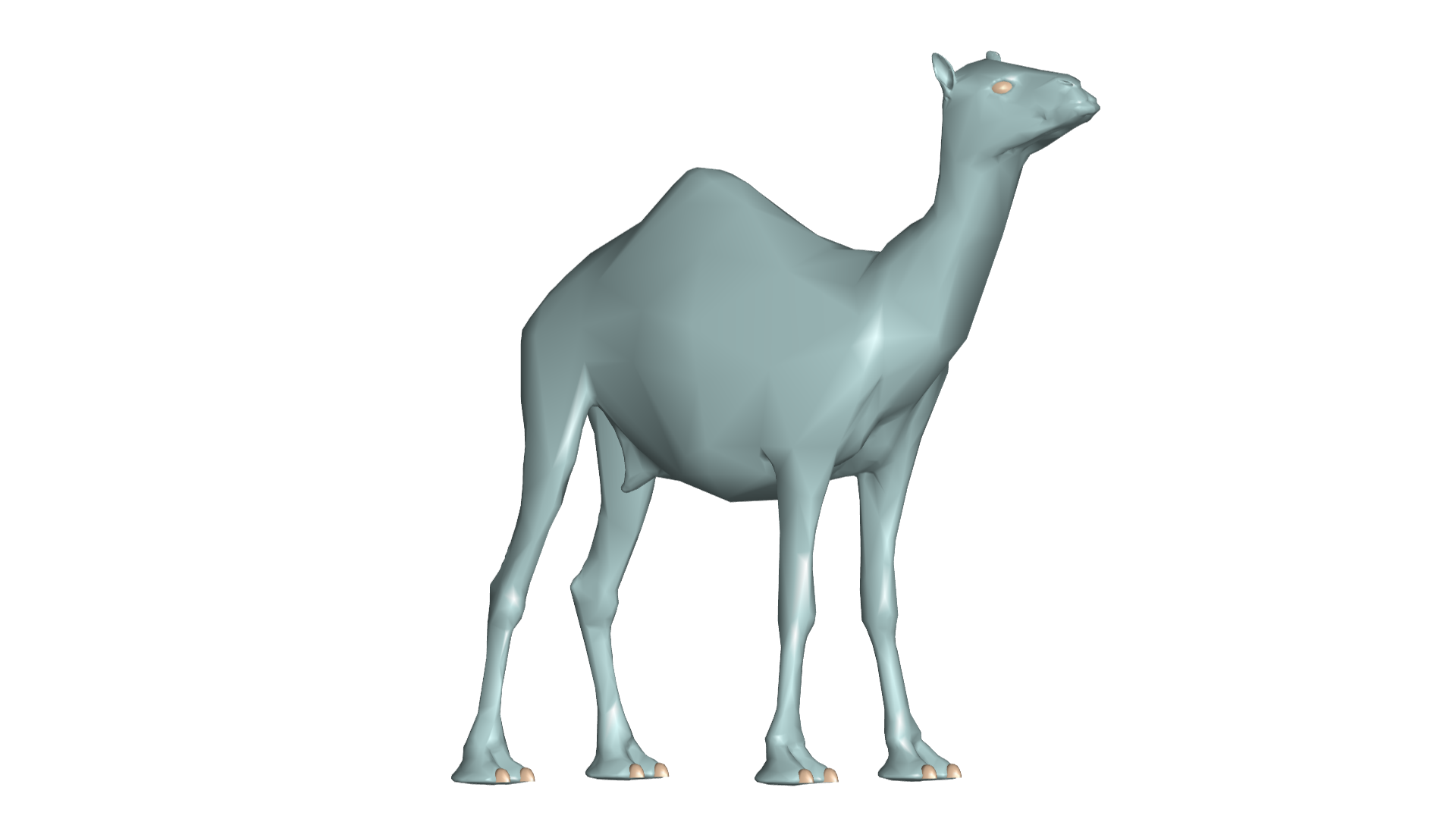 OBJ file CAMEL 3d model・3D printing design to download・Cults