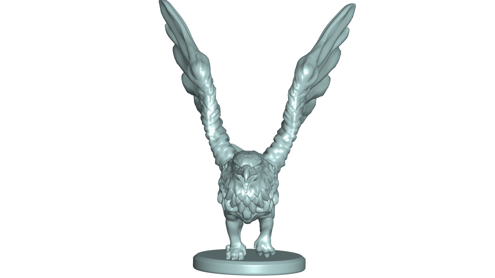OBJ file Griffin 3d model 🦅・3D printing model to download・Cults
