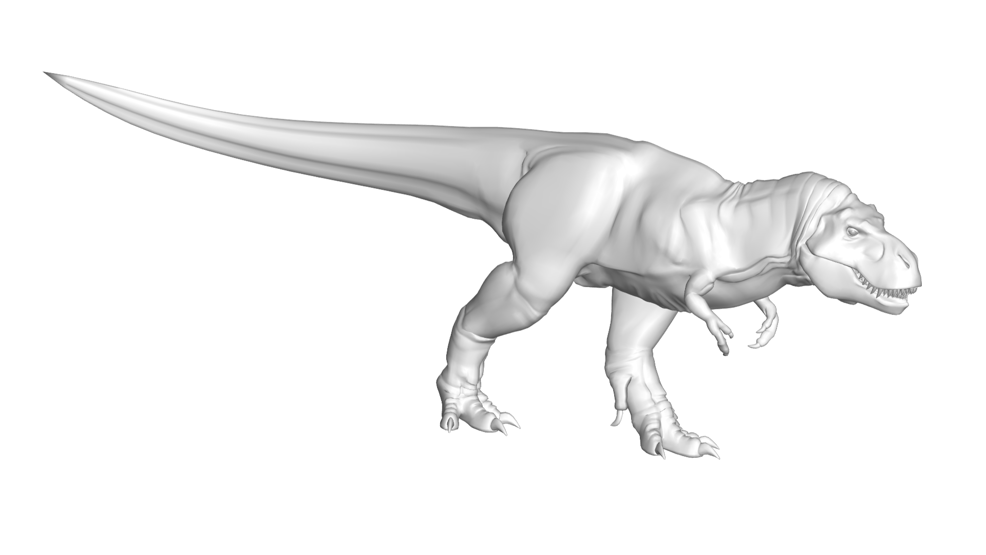 3D file T.rex 3d model・3D printing idea to download・Cults