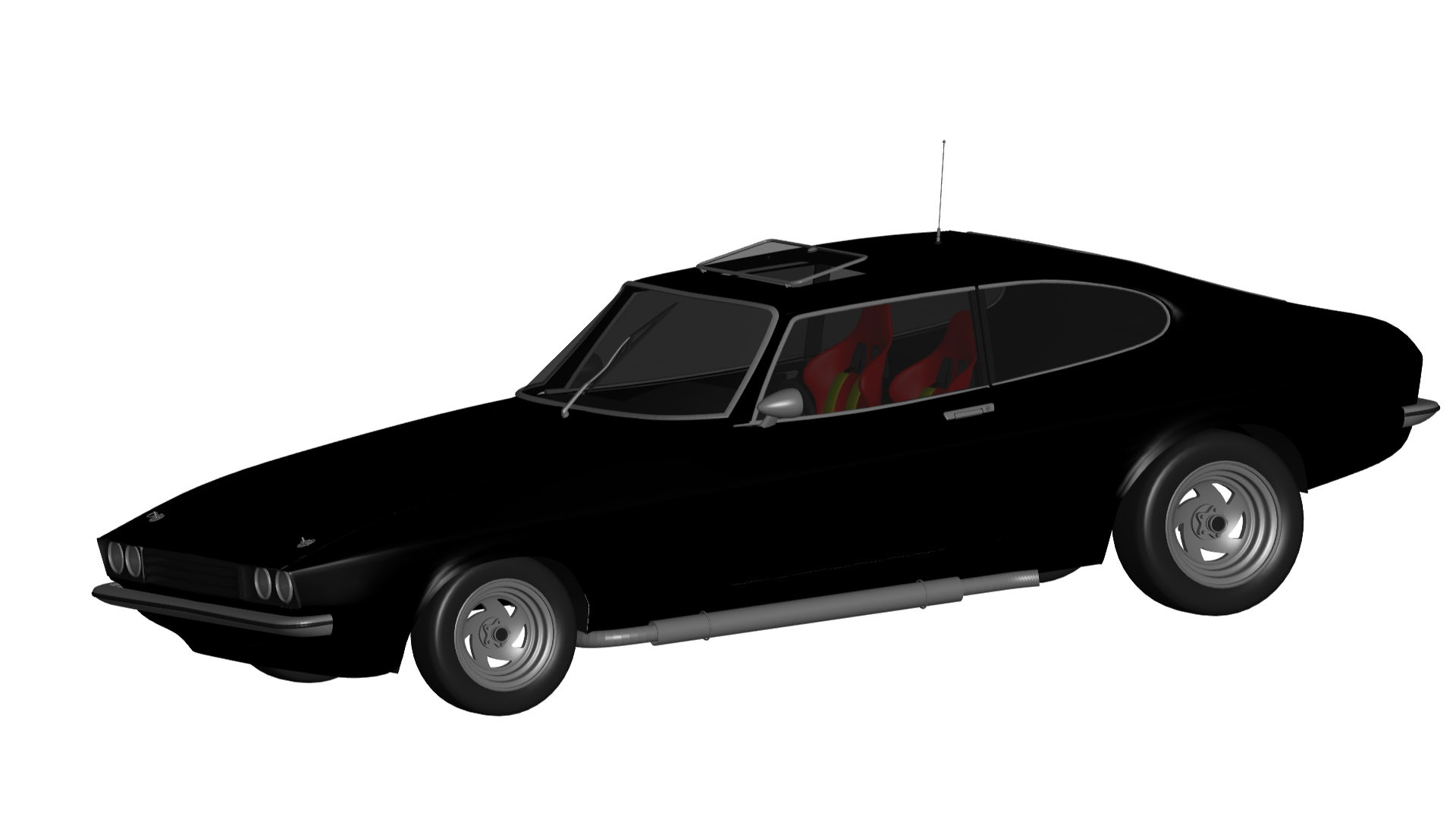 3D file Ford Capri MK3 🚙・3D printer design to download・Cults