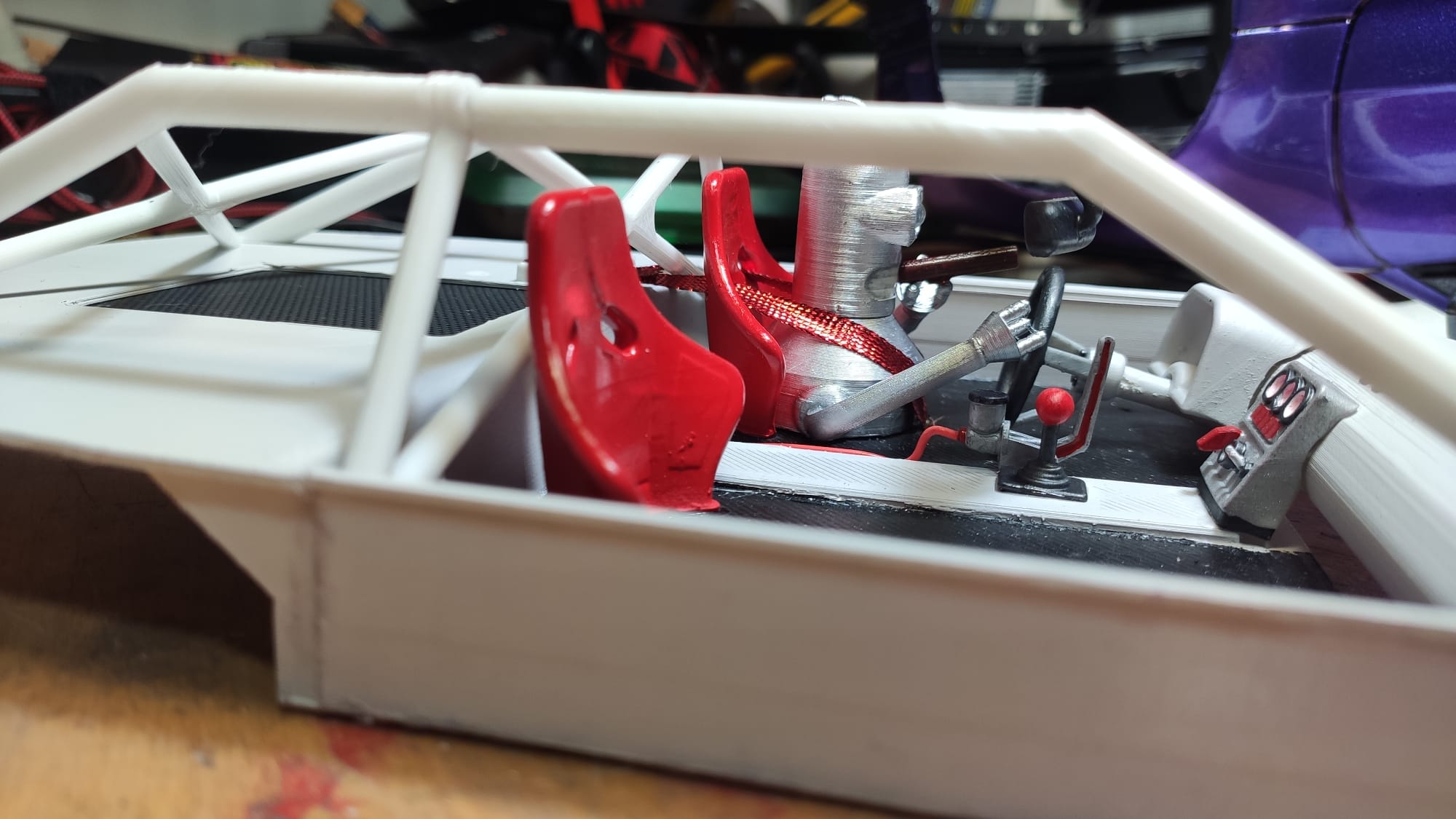 STL file Rc Cockpit interior 1:10 Generic 🧑‍ ️・3D print object to ...