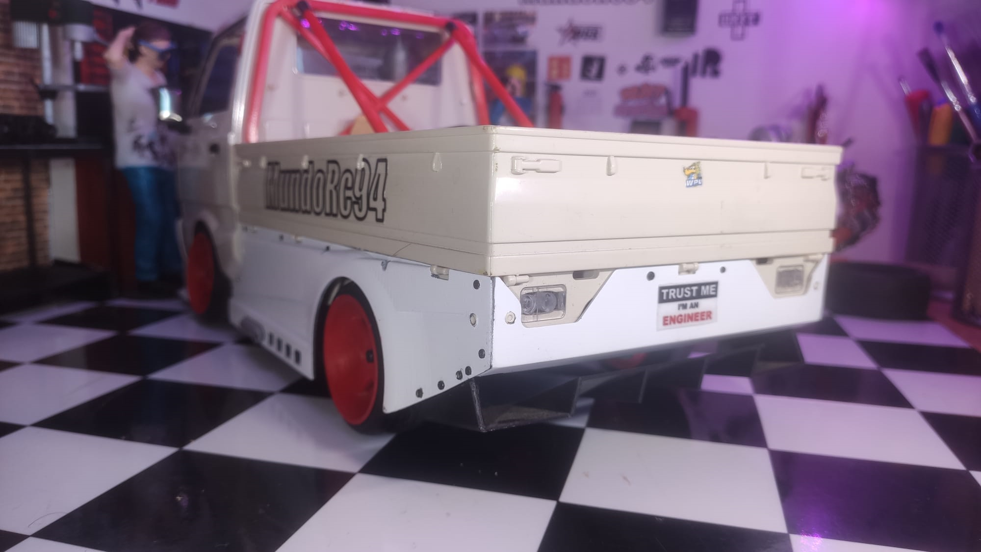 STL file WPL D12 WIDE BODY KIT 🐚・3D printing idea to download・Cults