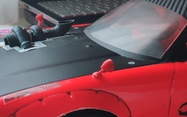 STL file classic rc car mirror- rc car rearview mirror 1/10・Design to ...