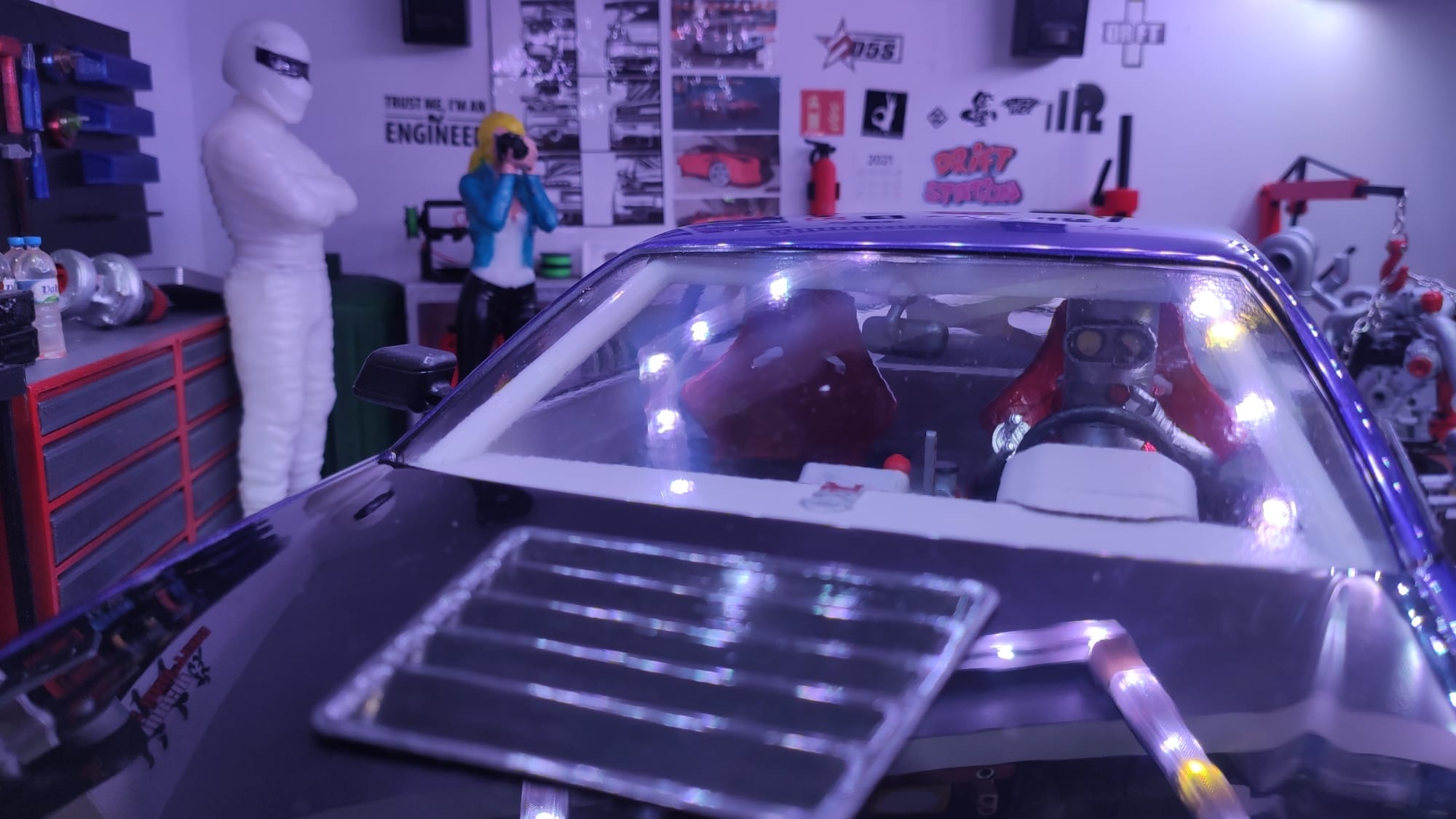 STL file Rc Cockpit interior 1:10 Generic 🧑‍ ️・3D print object to ...