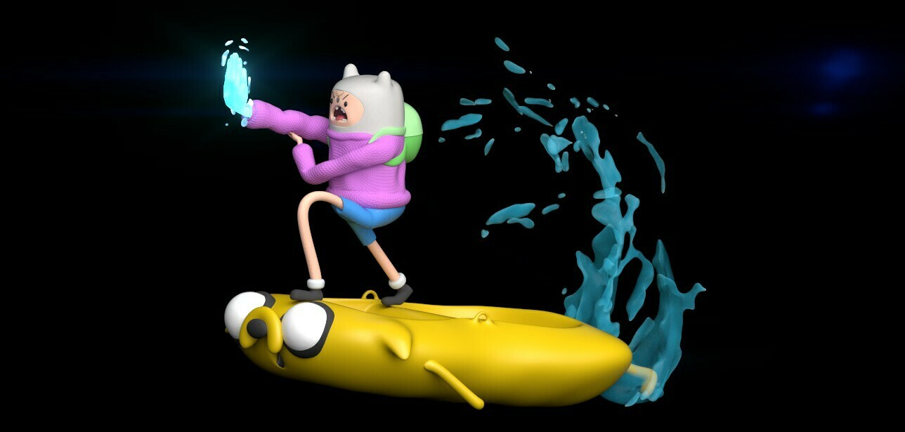 Finn And Jake Wallpaper 3d