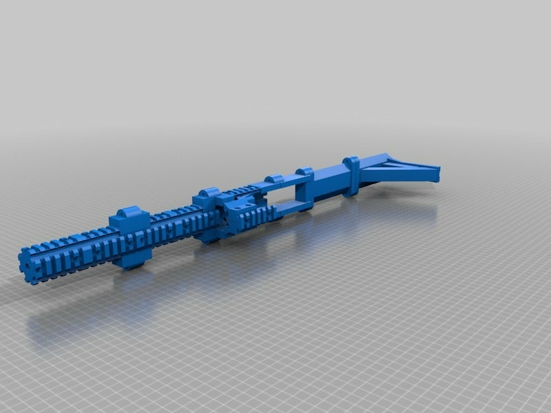 Free STL file airsoft rifle body for pistol・3D print design to download ...