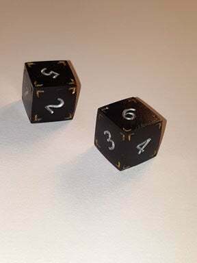 Free STL file D6 Ornamental Dice (Presupported)・Template to download ...