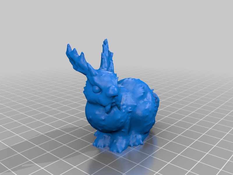 Free STL file Vorpal Bunny・3D printing template to download・Cults
