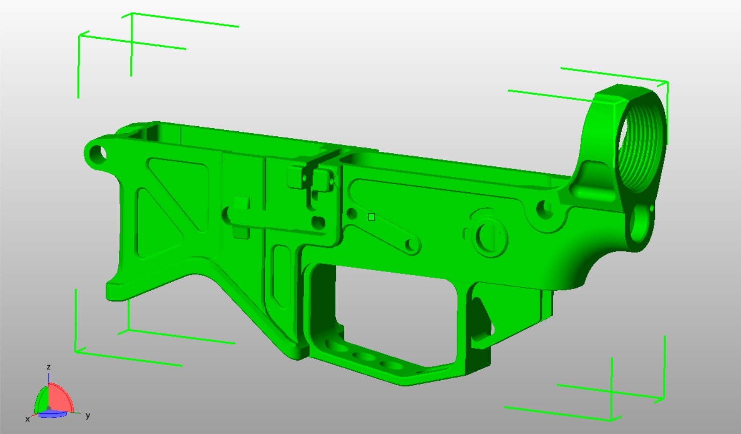 3D file AR15 BILLET LOWER 🔫・3D printable model to download・Cults