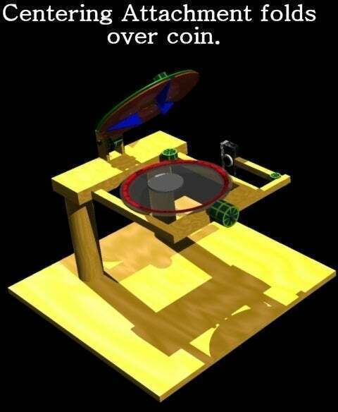 Free OBJ file Coin Scanner with Edges・Model to download and 3D print・Cults