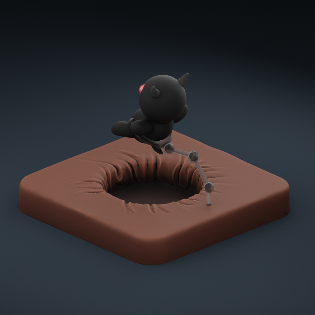 STL file The Binding of Isaac "Little Horn" ACTION FIGURE・3D printable ...