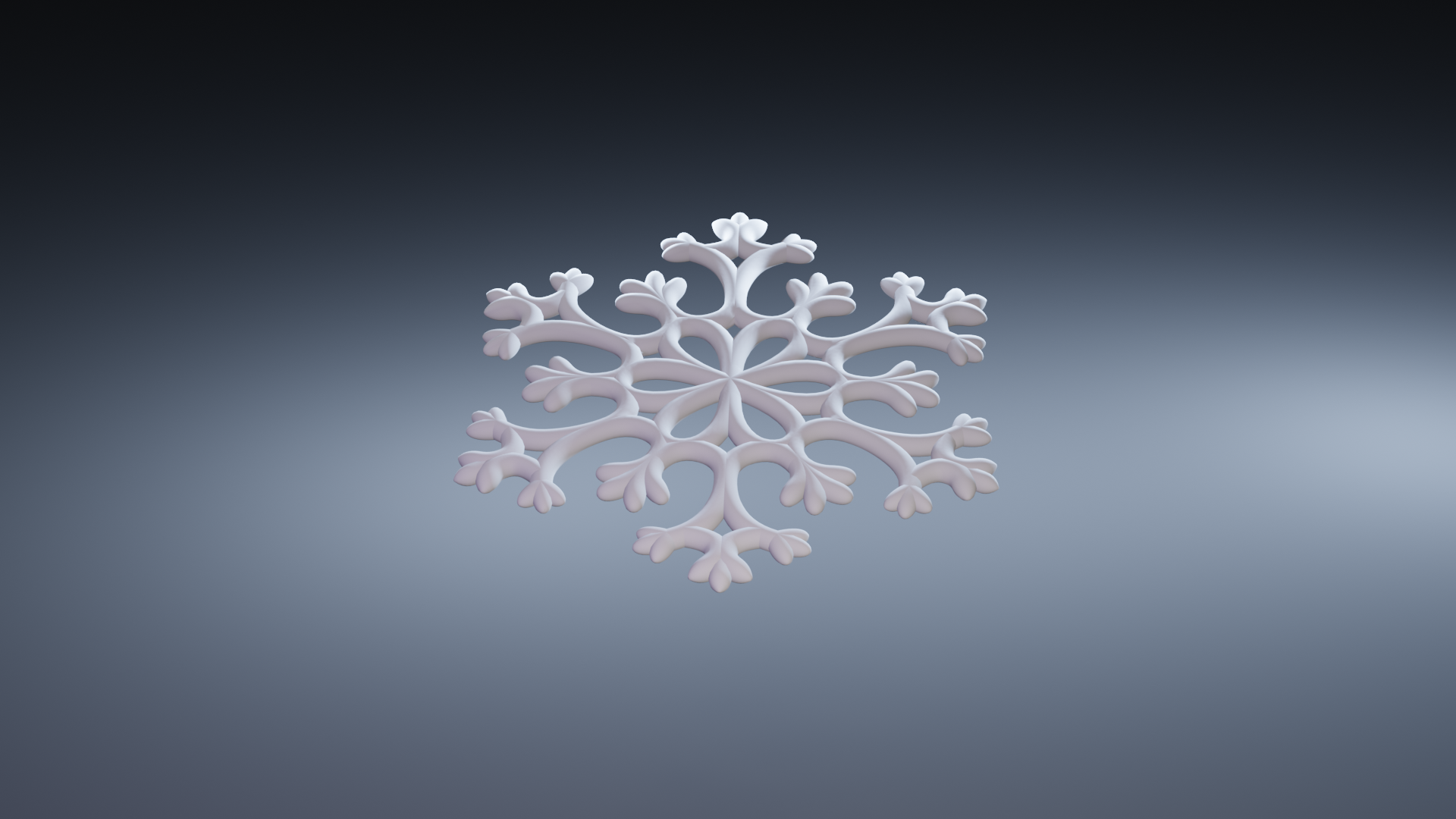 Free STL file Snowflake ️・3D printing design to download・Cults