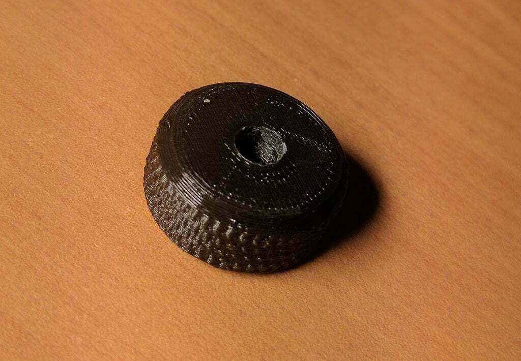 Free STL file Knob knurled for D6 nut・3D printer model to download・Cults