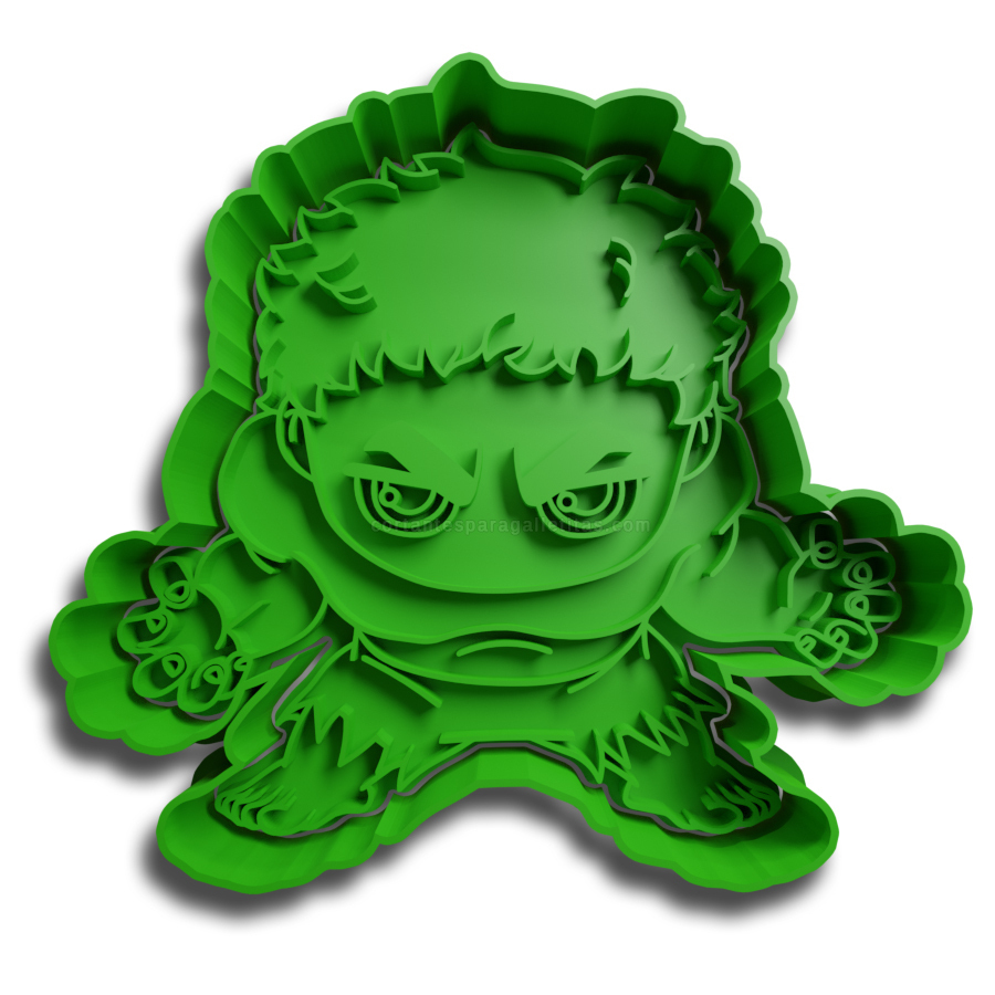 Télécharger fichier STL Hulk chibi 2 • Design pour imprimante 3D ・ Cults