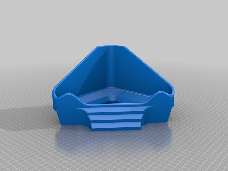 Free STL file Corner Litter Box・Template to download and 3D print・Cults