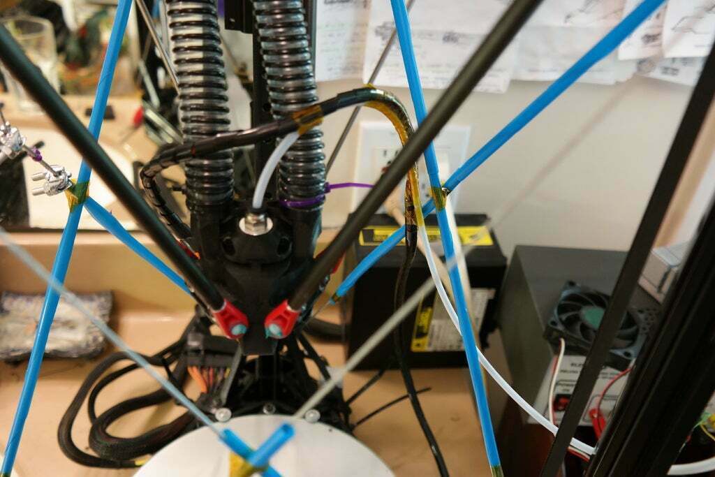 Free STL file Kossel Wire Cable Frame Braces 2020 (Unlock WARP SPEED ...