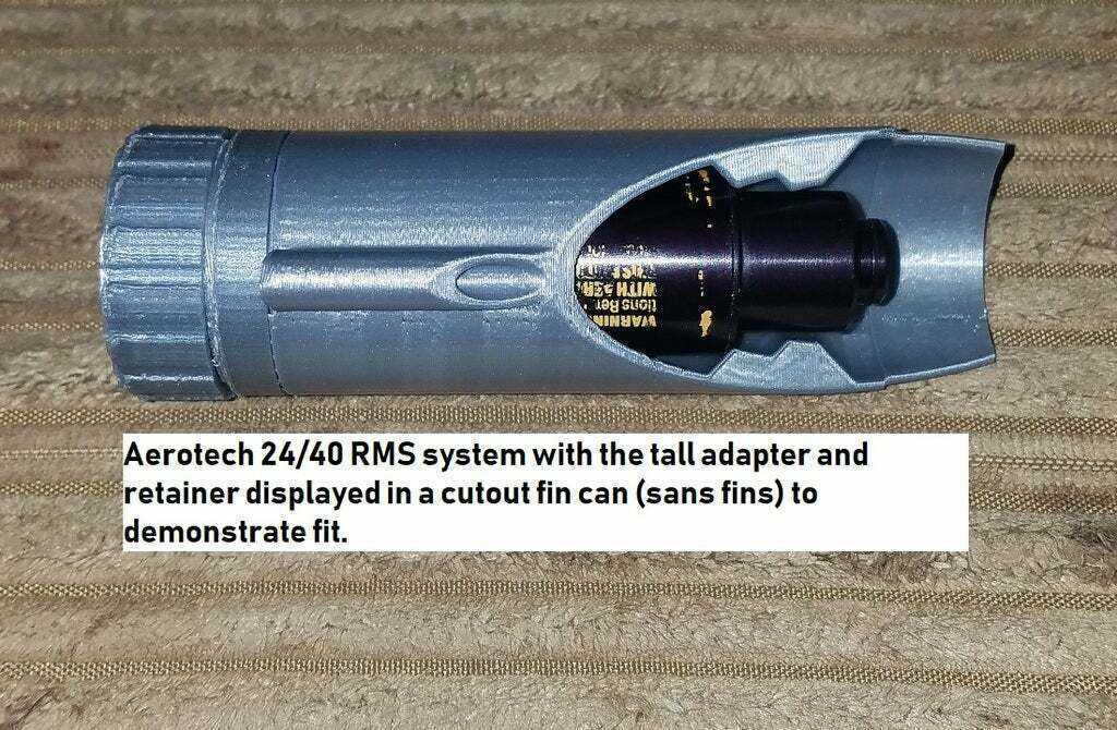 Free STL file Aerotech Adapters for Model Rocket Kit 🚀・3D print object ...