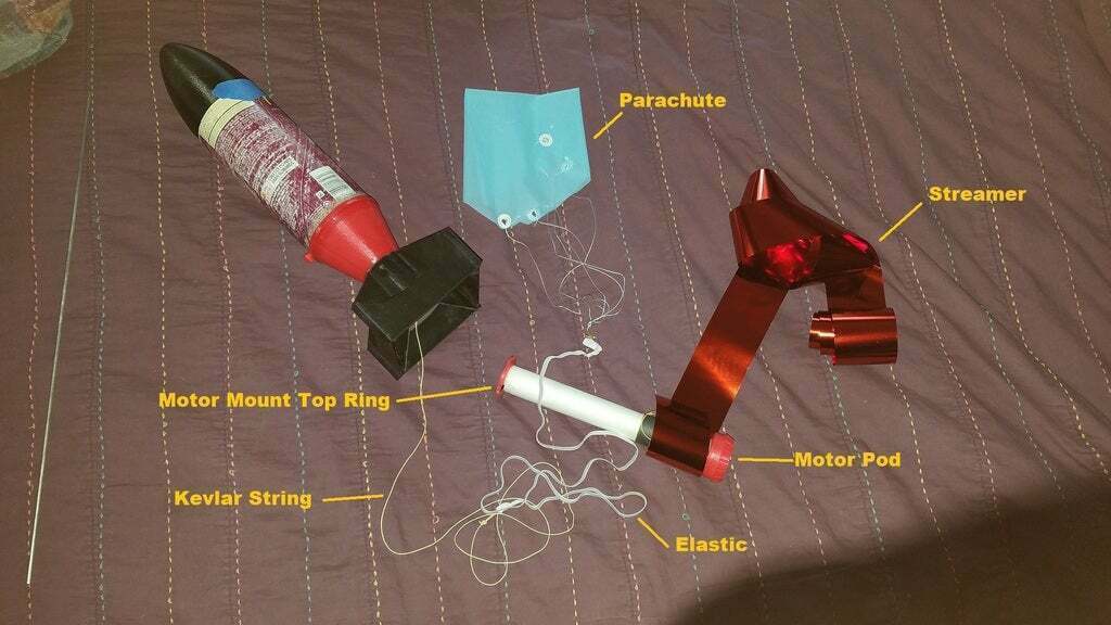 Free STL file Rear Ejection Bomb Rocket 💣・3D print object to download・Cults