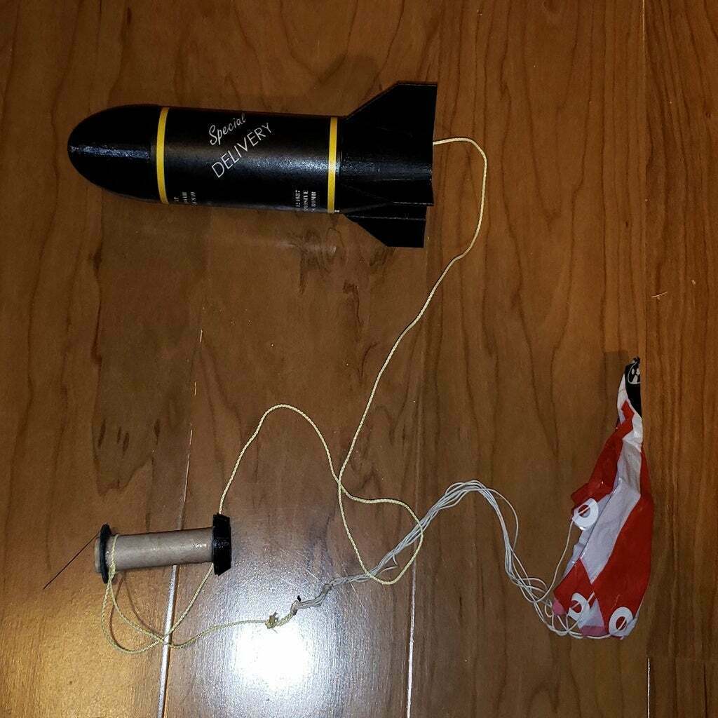 Free STL file Special Delivery/Rear Eject Bomb Rocket ⏏️・Design to ...