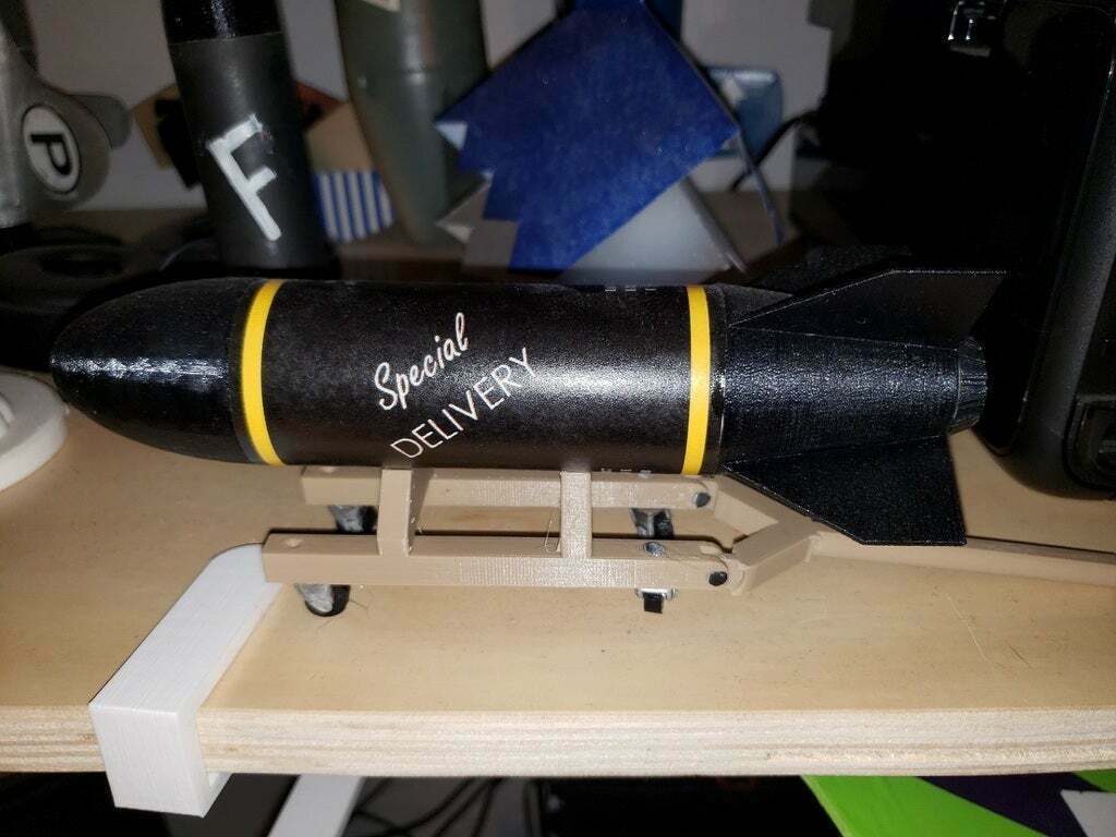 Free STL file Special Delivery/Rear Eject Bomb Rocket ⏏️・Design to ...