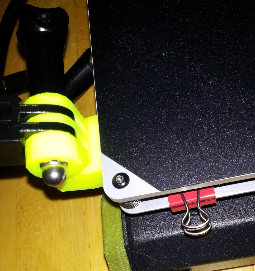 Free 3d File Maker Select Wanhao Duplicator I3 Build Plate Gopro Mount