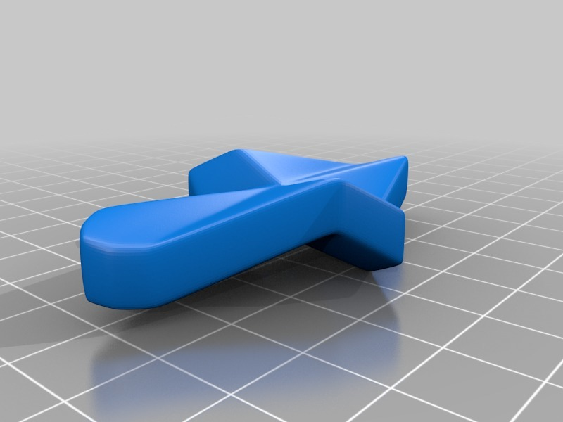 Free 3D file Right Facing Arrow Illusion Stand・3D printing design to ...