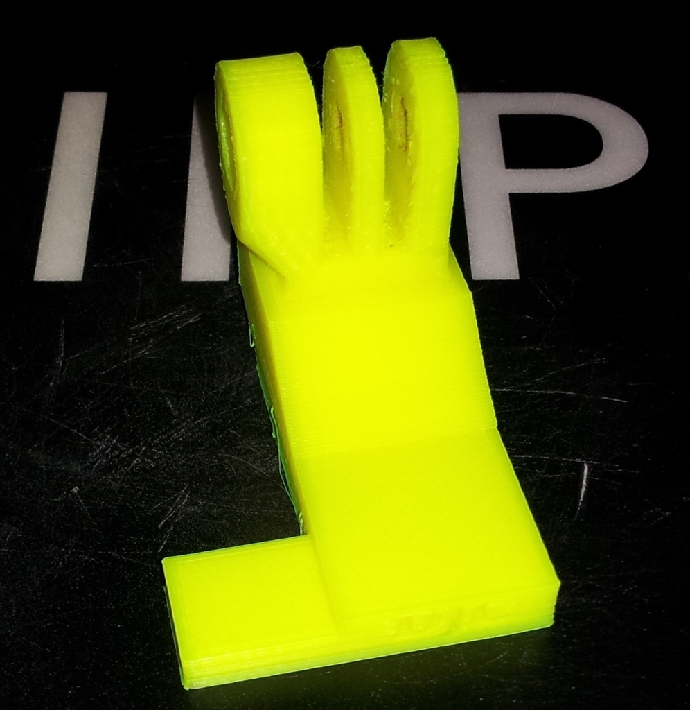 Free 3d File Maker Select Wanhao Duplicator I3 Build Plate Gopro Mount