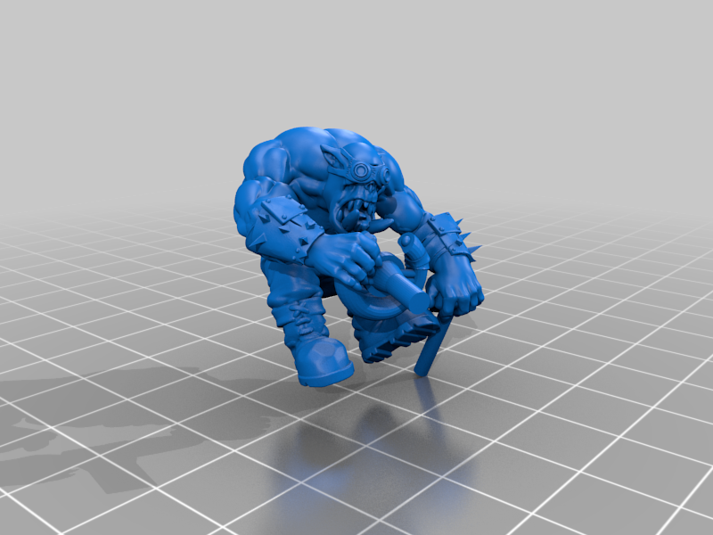 Free STL file Brute Scrapper Gear Buster・3D printable model to download ...